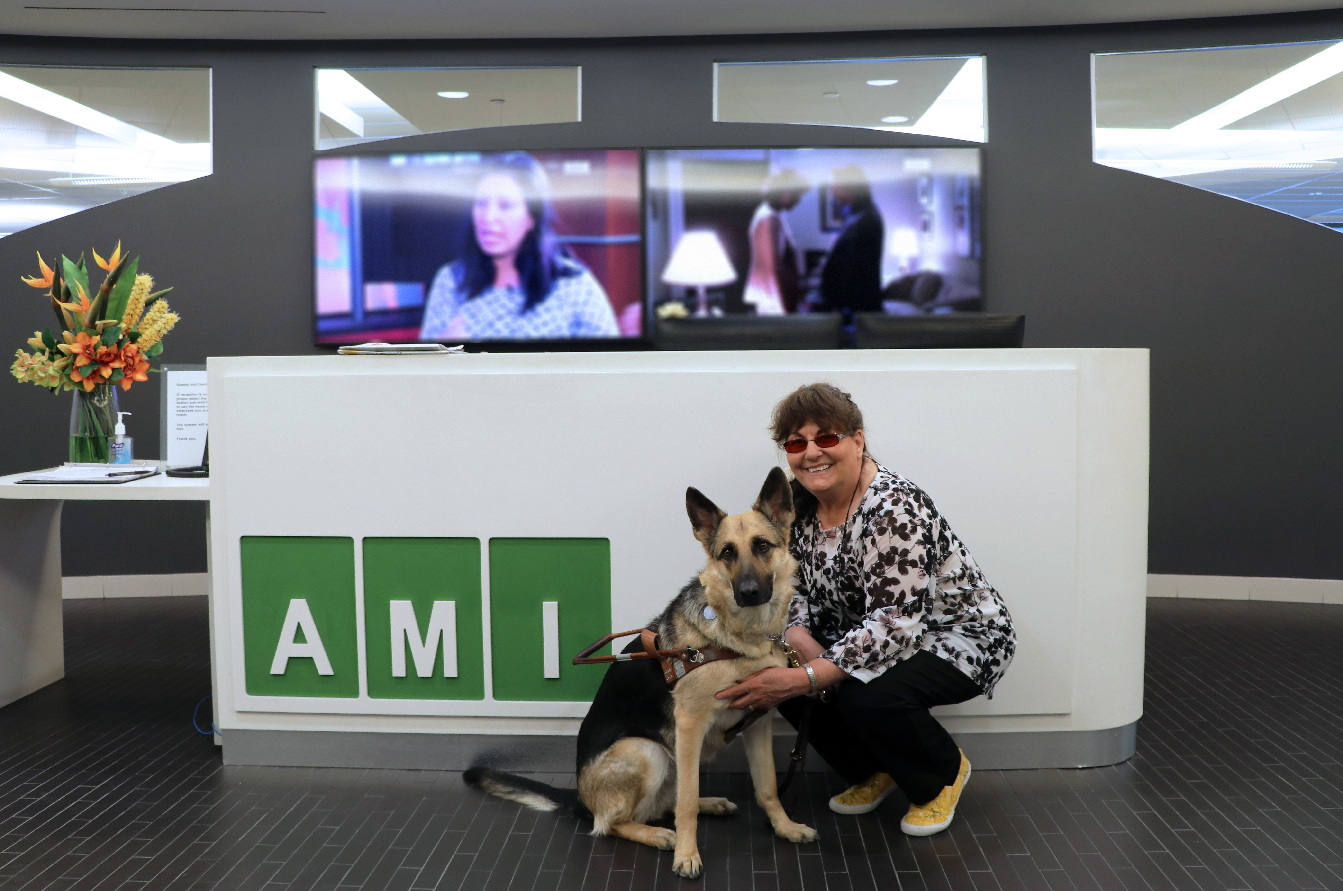 Community Reporter Suzanne Boudreau visits AMI Headquarters ...